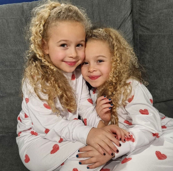 HEART pyjamas - CHILD – Mini Twinni